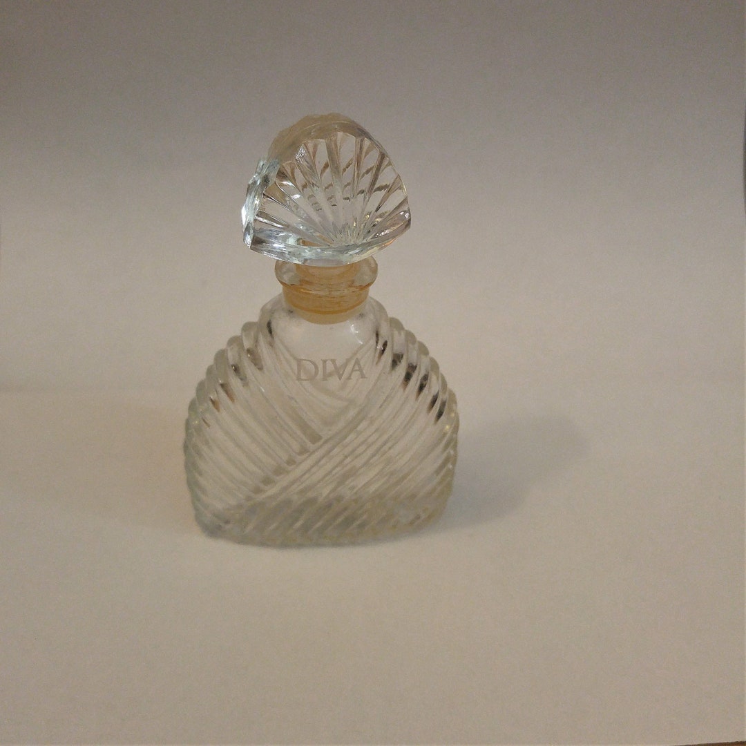 Diva Perfume Bottle Empty Small-mini Container, Bottle Was Made in ...
