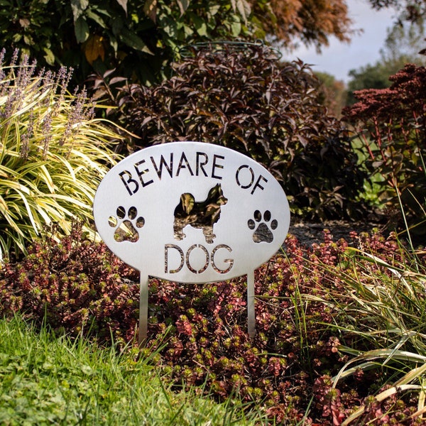 Personalized Beware of Dogs Sign - Etsy UK