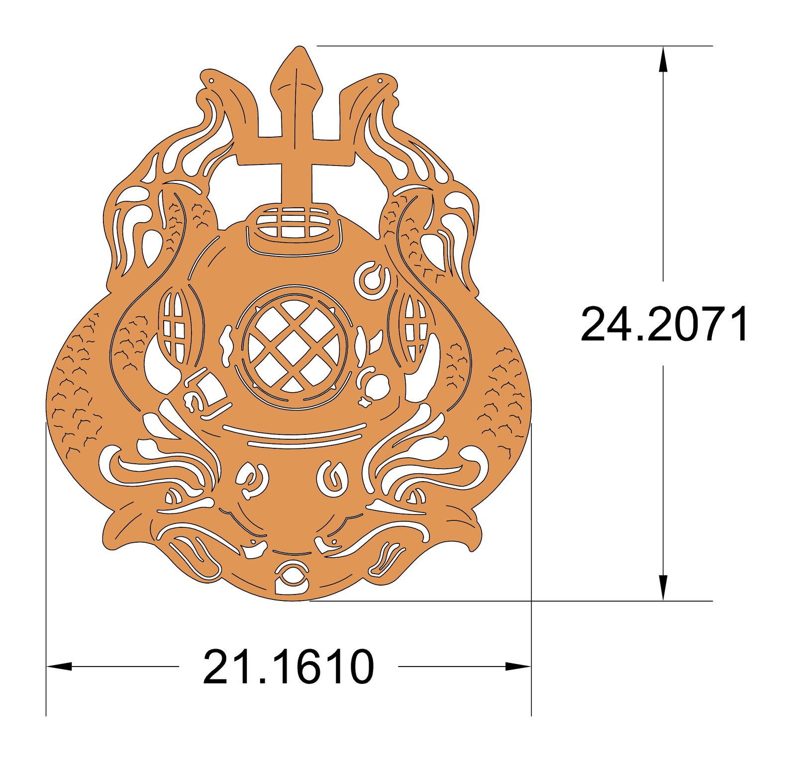 Army Master Diver Insignia Navy First Class Diver Military - Etsy