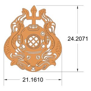 Army Master Diver Insignia | Navy First Class Diver | Military Gift ...