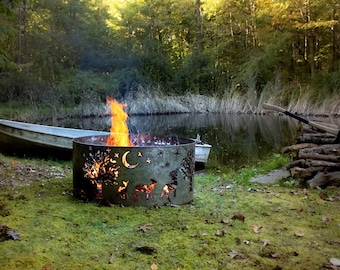 Steel Fire Ring - Etsy