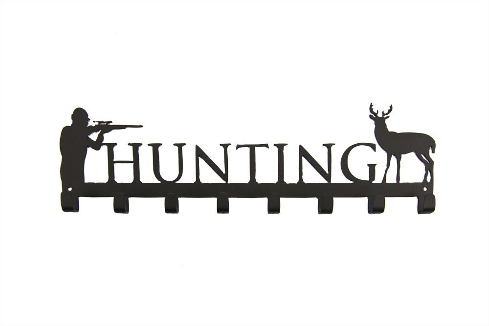 Hunting Gear Hooks | Gift for Hunter | Hunting Decor | Hunting Coat Hooks