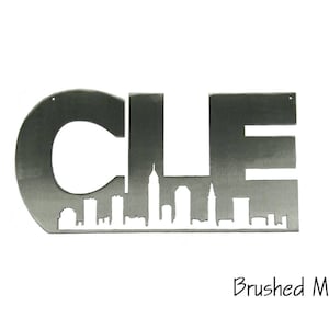 Cleveland CLE Skyline | Etsy