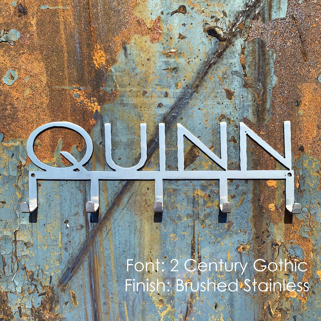 Personalized Coat Hooks | Metal Wall Hanging Hooks| Custom Nursery ...