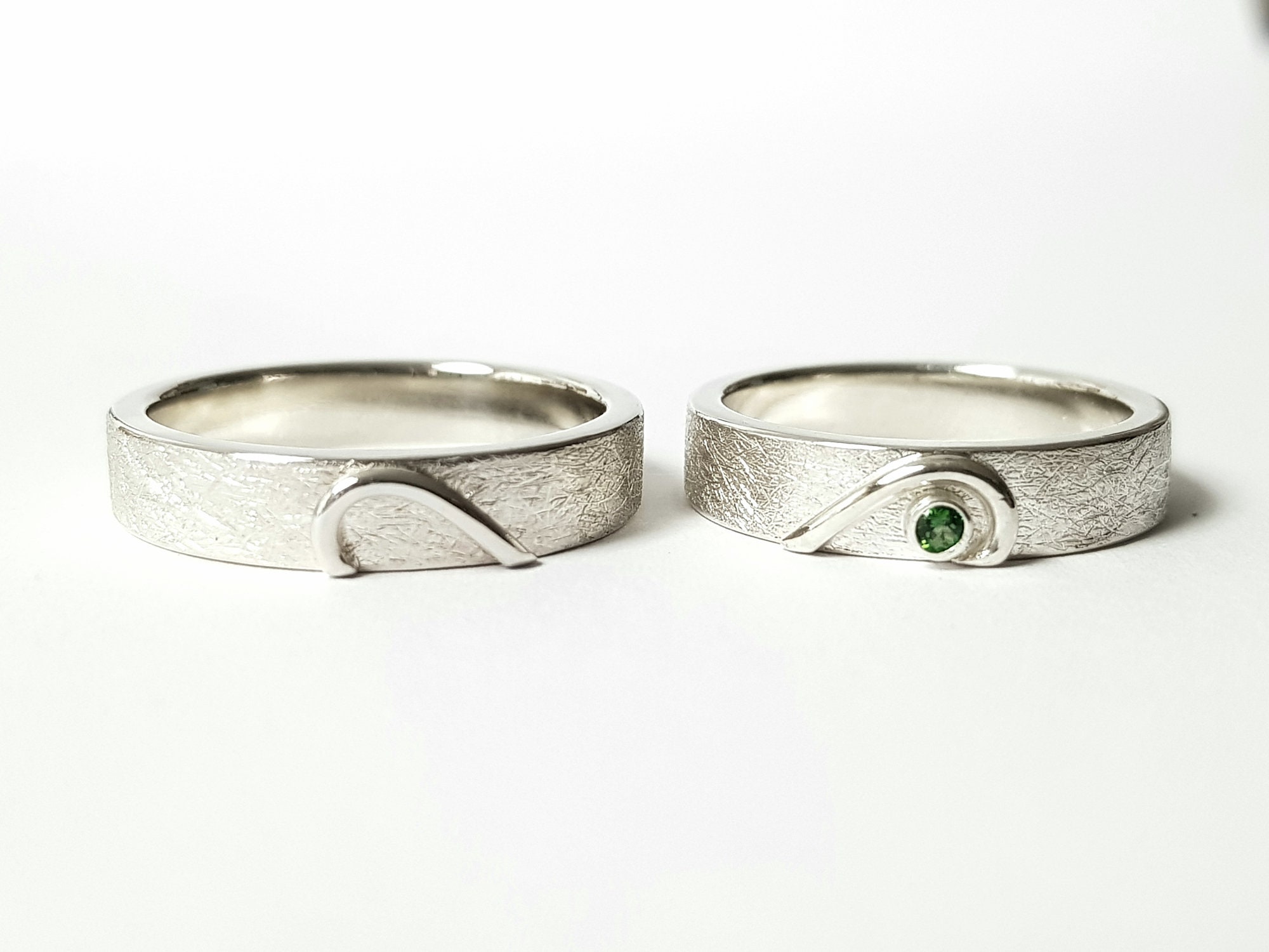 Attractive handmade partner rings | Etsy