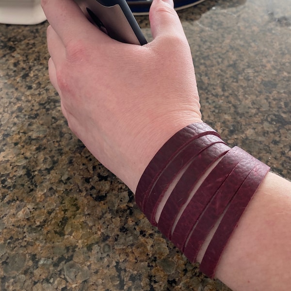 Leather Wrist Wrap - Etsy