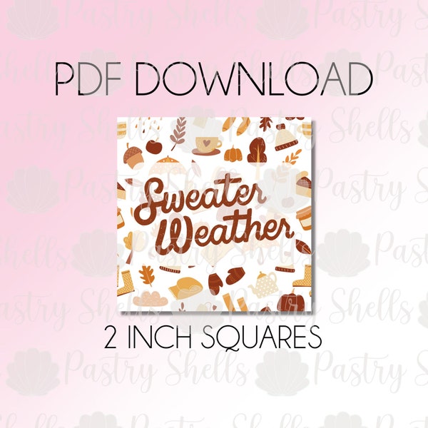 Sweater Weather Printable - Etsy