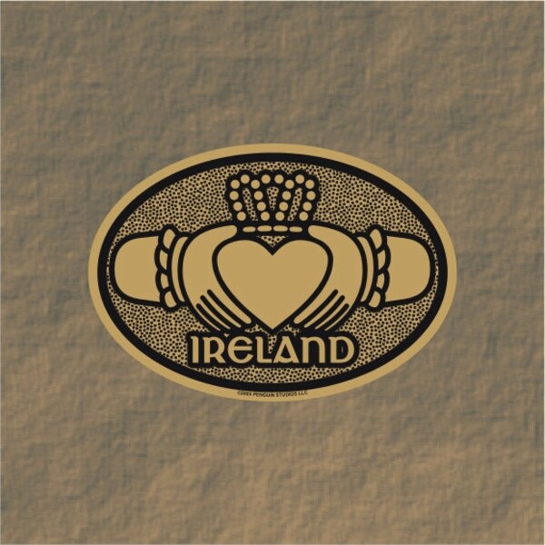 Claddagh Sticker - Etsy