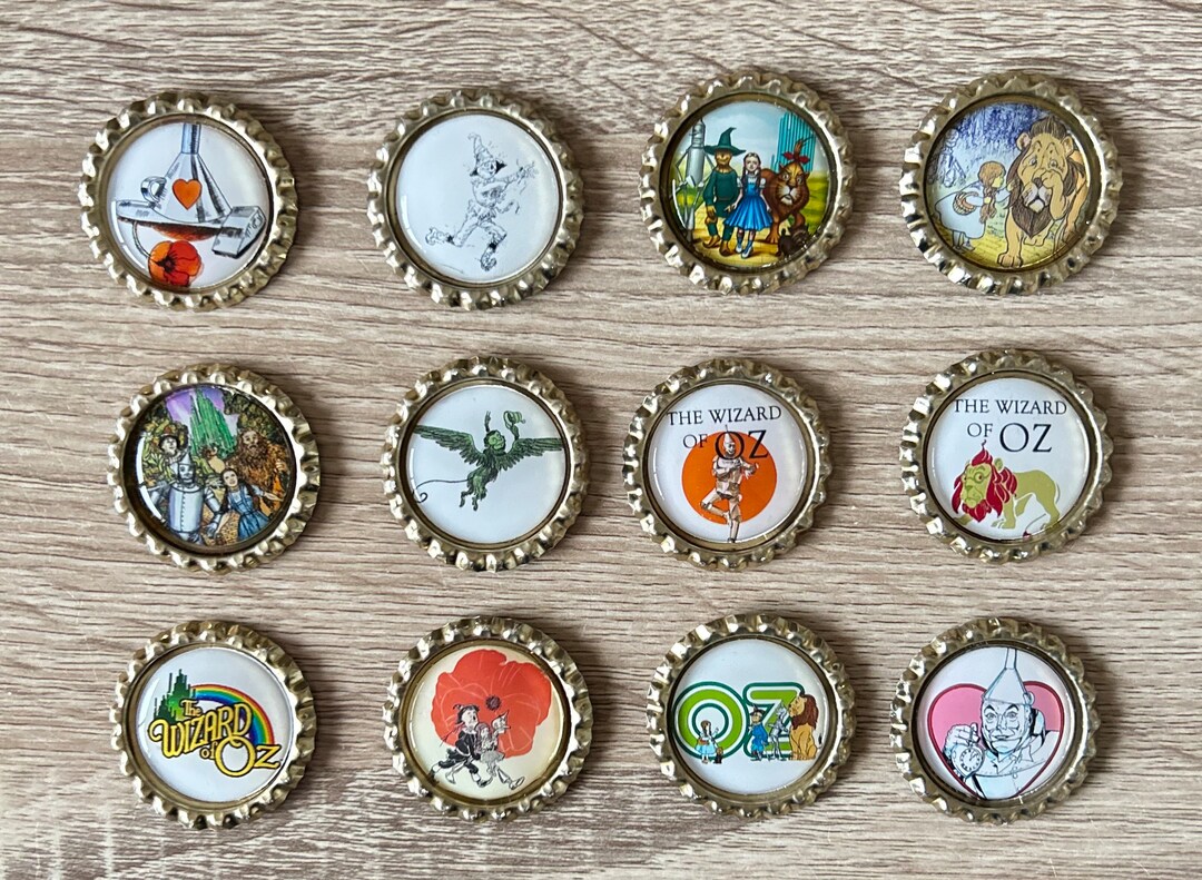 Wizard of Oz Fridge Magnets, Fridge Decor, Dorothy Refrigerator Magnets ...