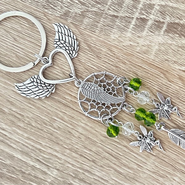 Angel Keyring - Etsy