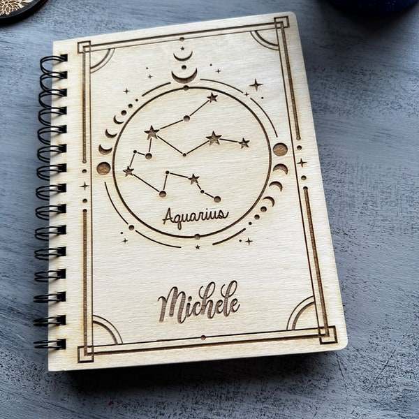 Astrology Lined Journal - Etsy