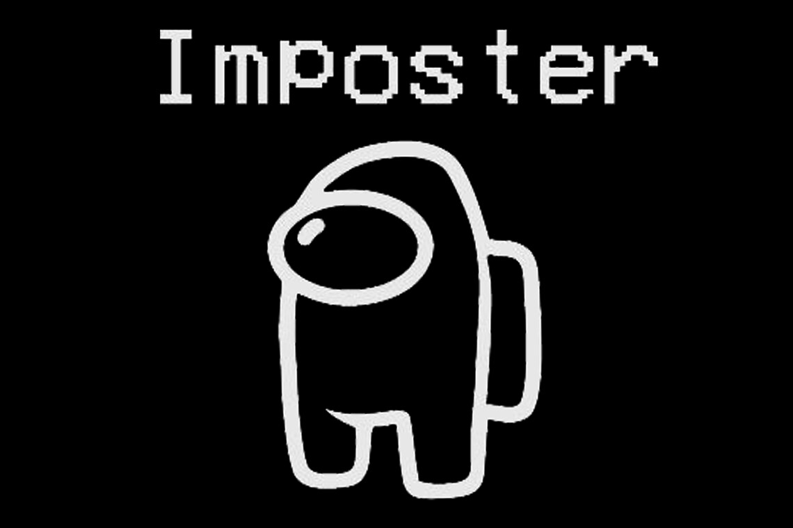 Among Us: Imposter Vinyl Decal | Etsy