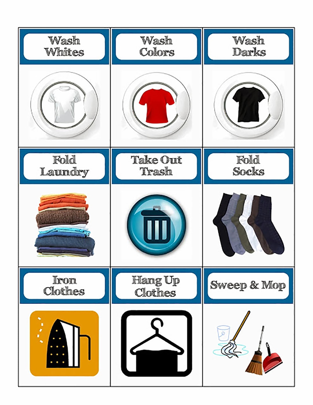 CHORE BINDERS! A Chore Card Binder System That Develops Personal ...