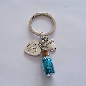 Gender Reveal Keychain, It's a Boy Keychain, Pink or Blue, It's a Girl ...