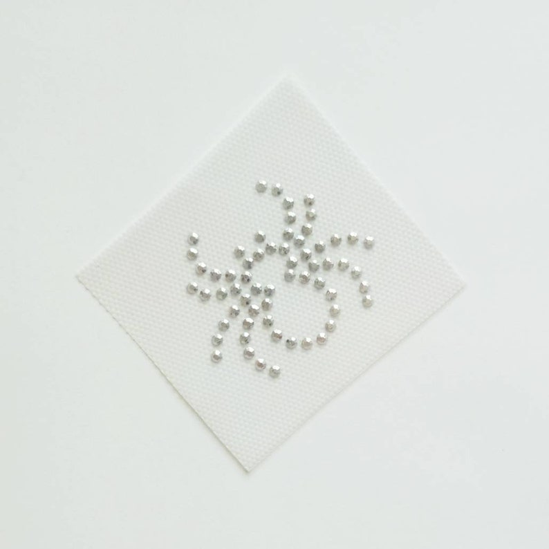 Spider Appliqué Spider Rhinestone Transfer Arachnid Iron On - Etsy