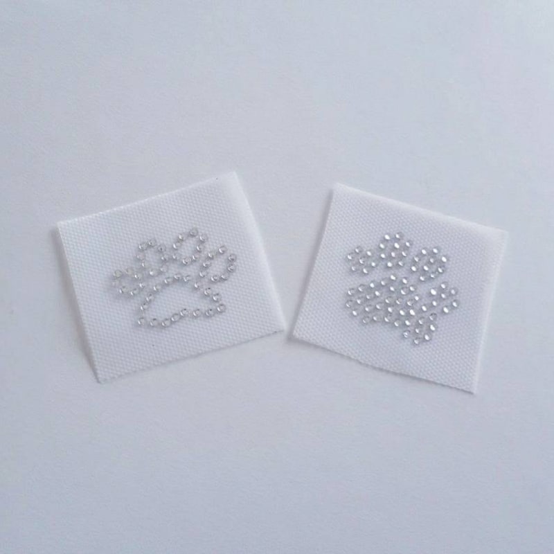 Rhinestone Paw Print - Etsy