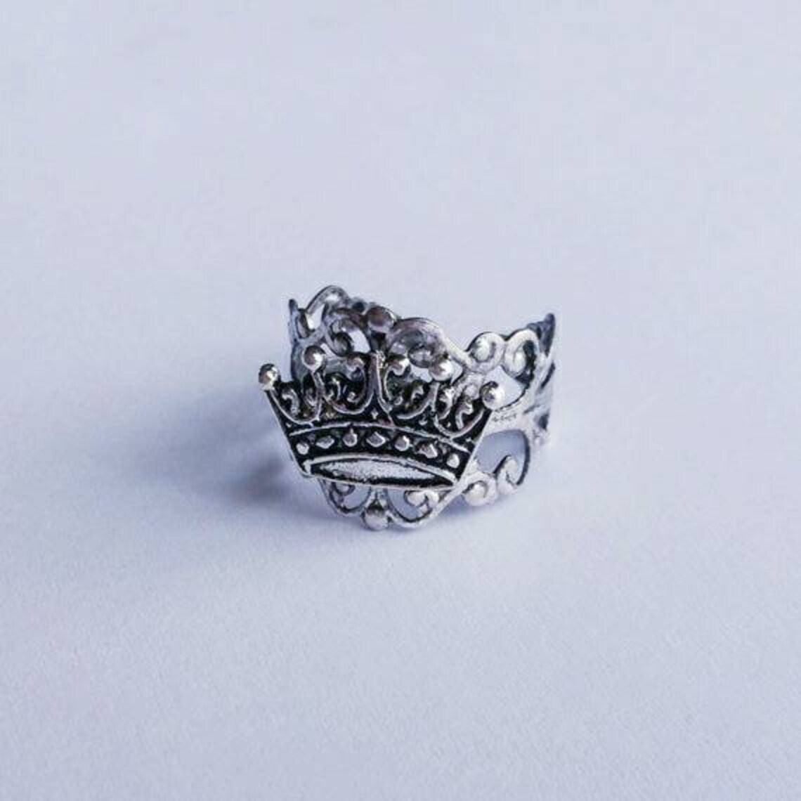 Crown Ring Royal Crown Ring Adjustable Crown Ring Queen | Etsy