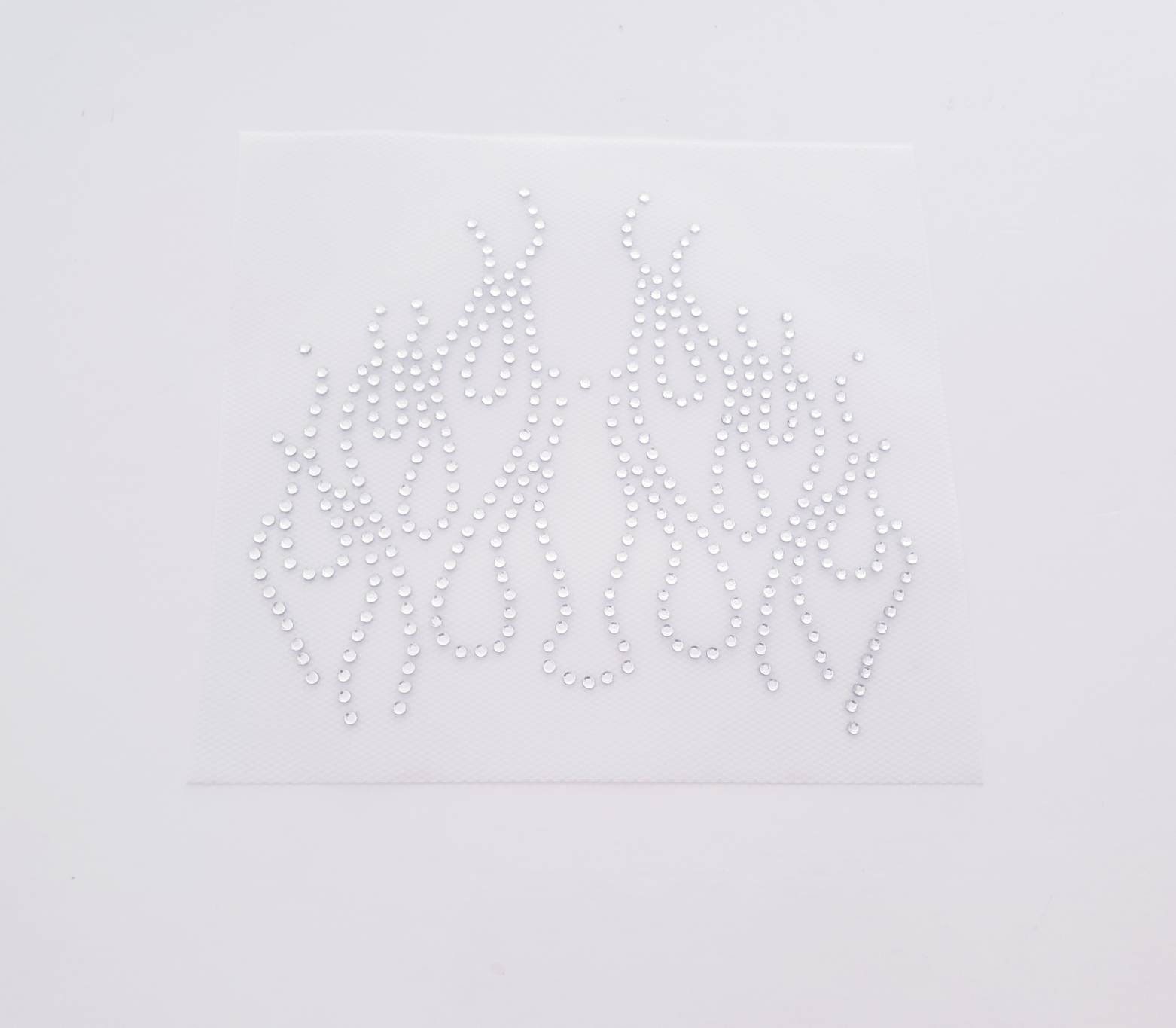 Fire Flames Rhinestone Appliqué Rhinestone Flames Iron On - Etsy