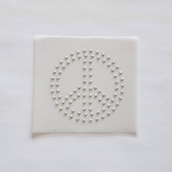 Peace Sign Applique - Etsy