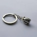 Grenade Keychain, Small Silver Grenade Keychain, Grenade Zipper Pull ...