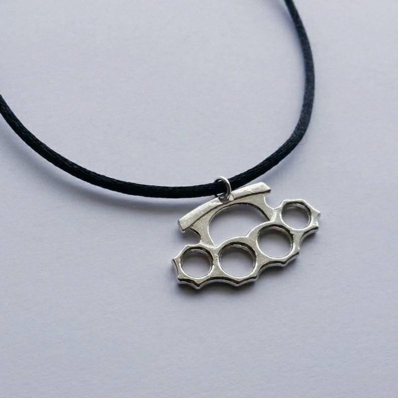 Knuckles Duster Necklace - Etsy