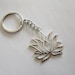 Lotus Flower Keychain, Lotus Keychain, Flower Keychain, Spring Keychain ...
