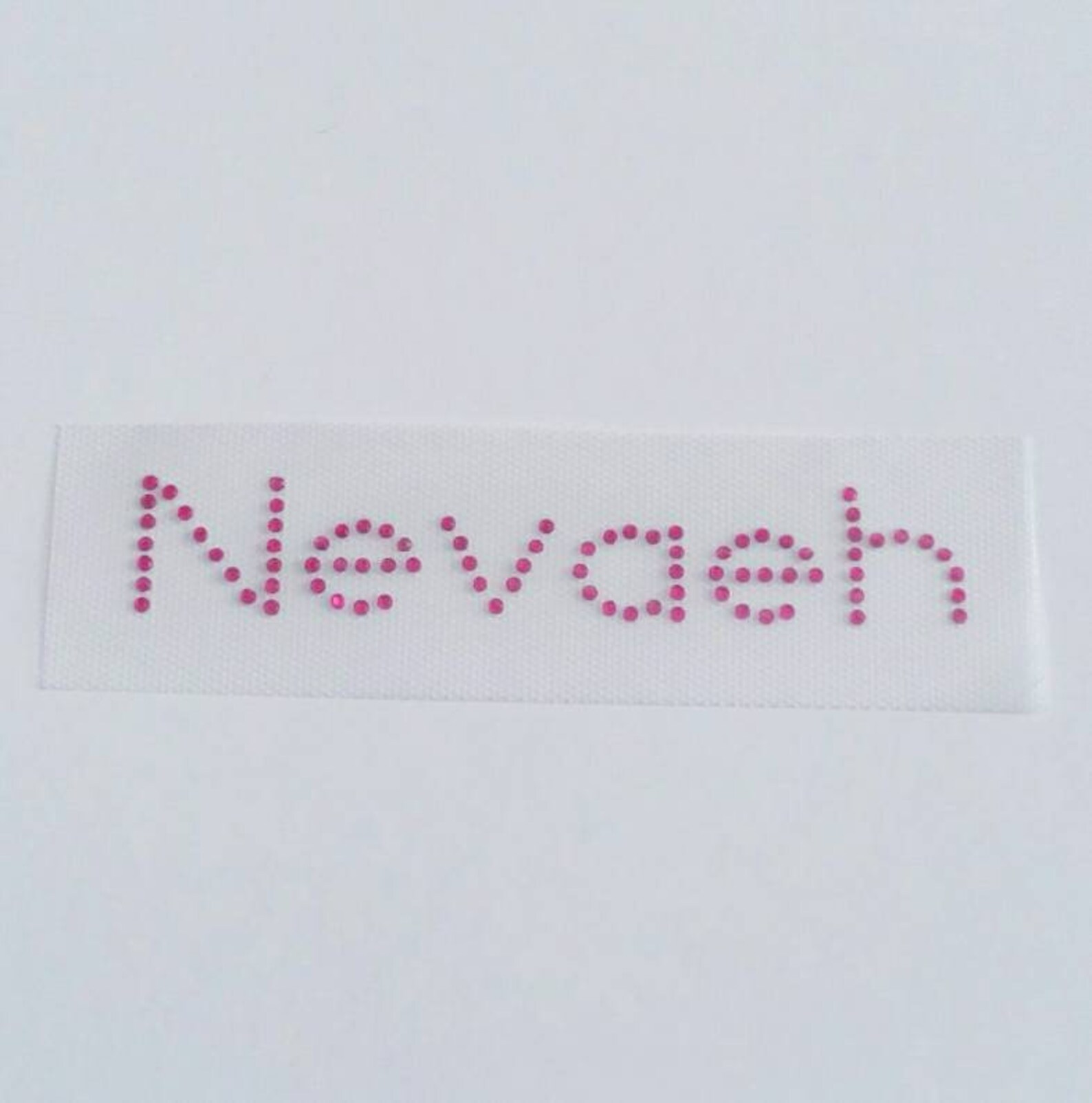 Personalized Name Appliqué Custom Rhinestone Appliqué - Etsy