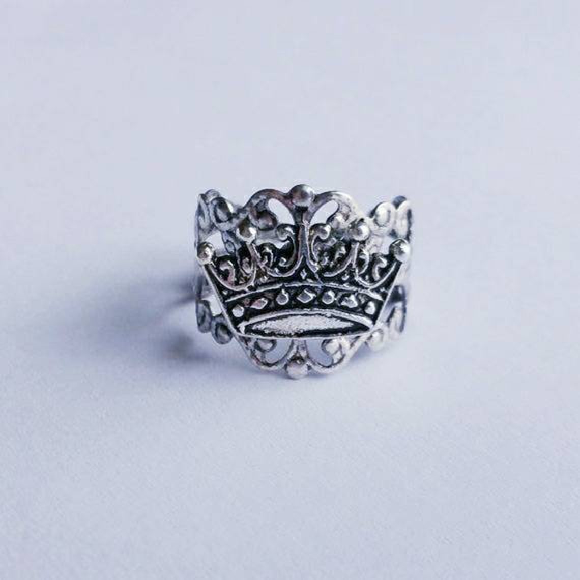 Crown Ring Royal Crown Ring Adjustable Crown Ring Queen | Etsy