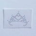 Princess Heart Tiara Appliqué, Crystal Tiara Rhinestone Iron On ...