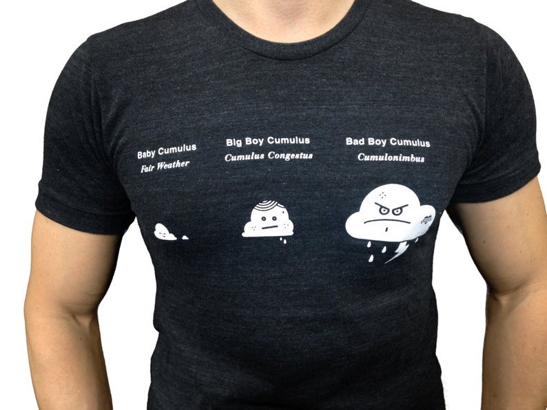 Clever Men's Cloud T-shirt - Etsy