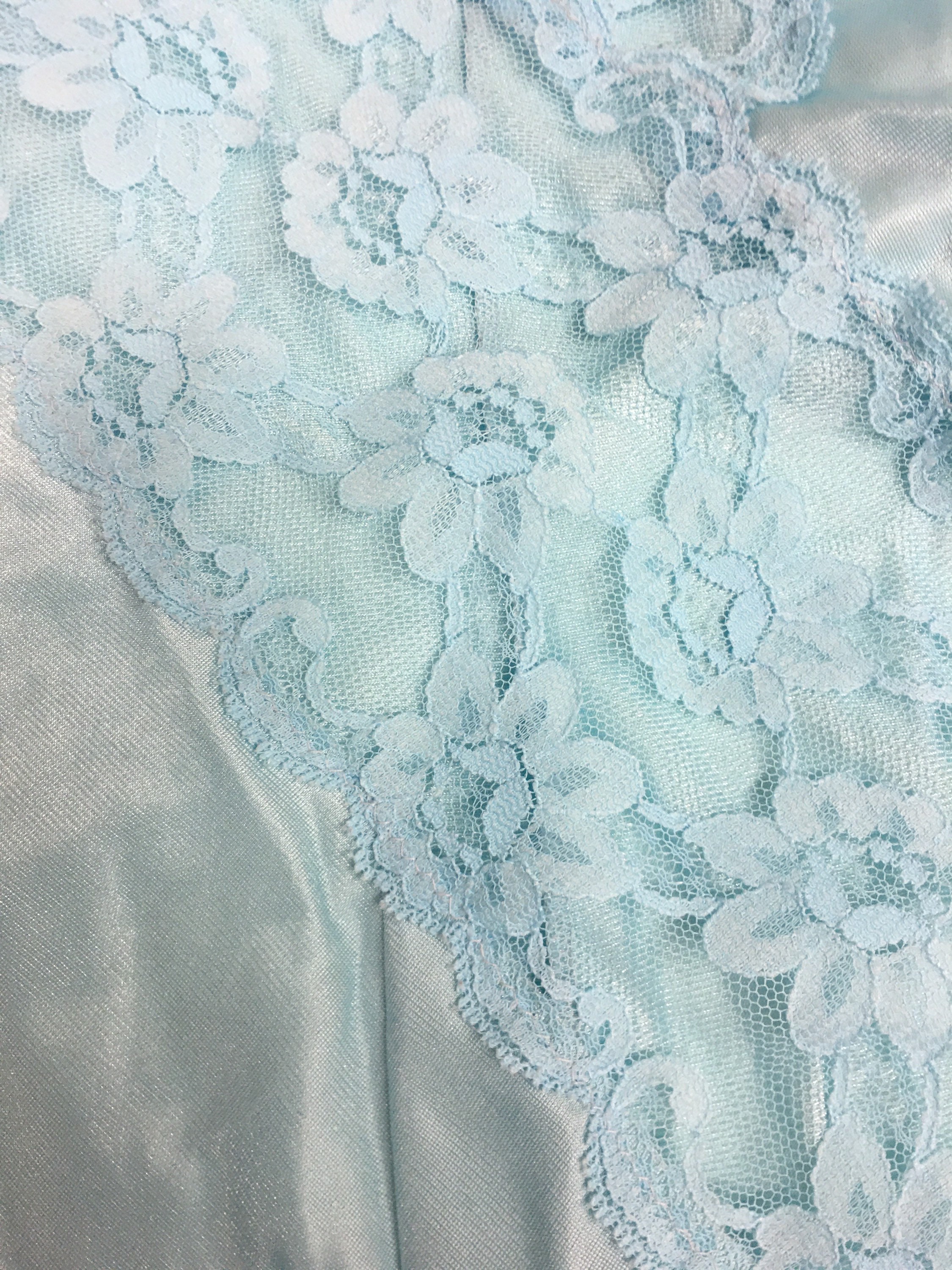 Vintage Baby Blue Lace Teddy Bodysuit M/L - Etsy