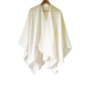 Lightweight Ruana for Women Organic Cotton Ruana Wrap Summer Cover up ...