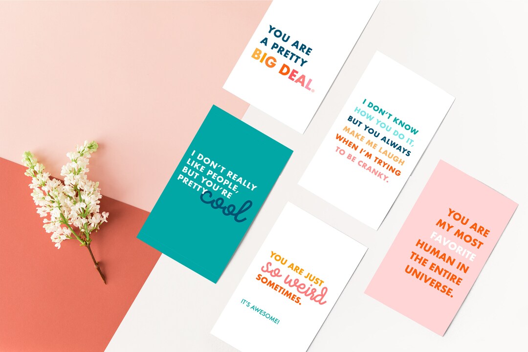 Compliment Cards - Etsy