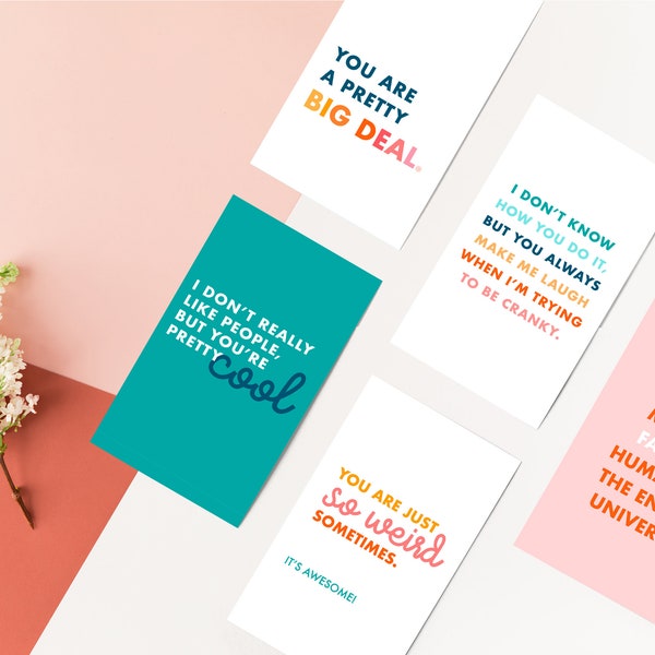 Blank Compliment Cards - Etsy