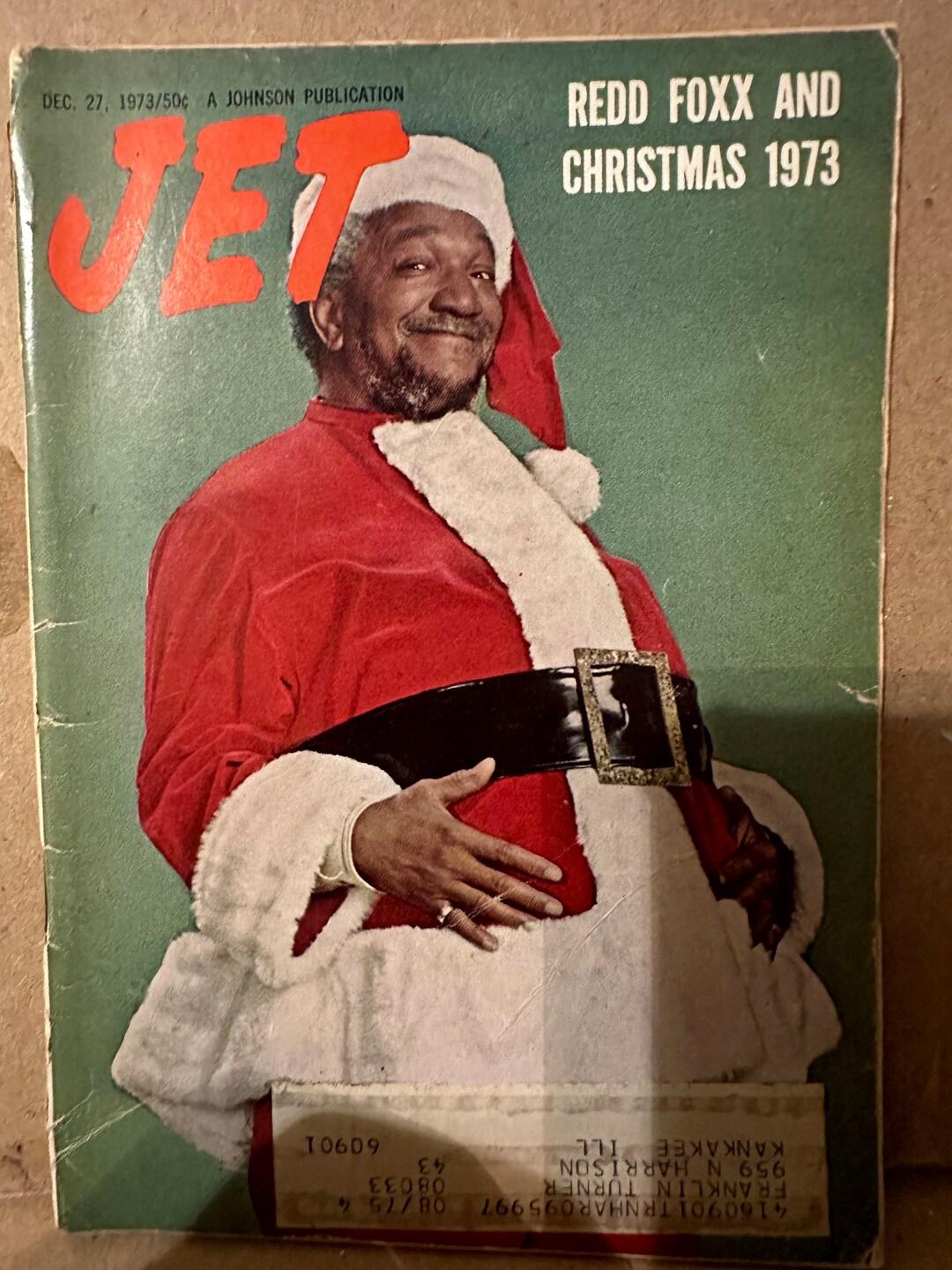 Vintage Jet Magazine December 1973 Red Foxx and Christmas 1973 - Etsy