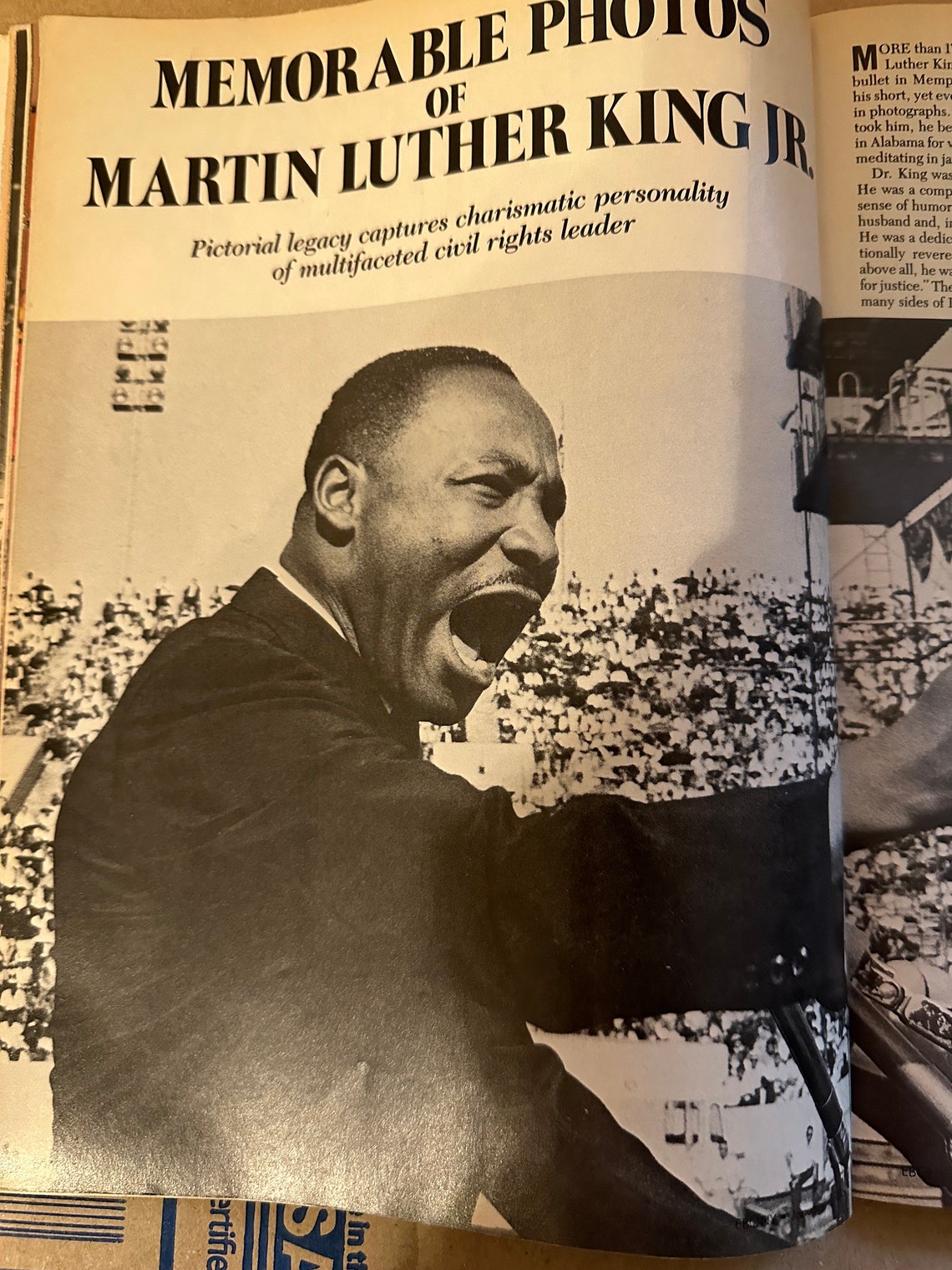 Vintage Jet Magazine January 1986 Special Edition: the Living King ...