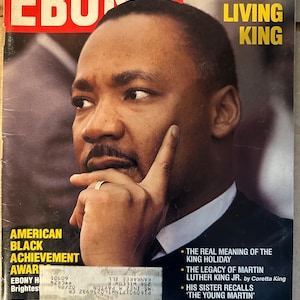 Vintage Jet Magazine January 1986 Special Edition: the Living King ...