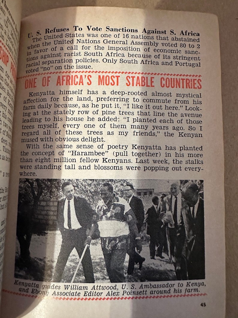 Vintage Jet Magazine Pocket Size Dec 1965 New Orleans Fund-rasing Teen ...