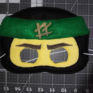 NEW Ninjago Masks, Kai, Nya, Zane, Lloyd, Zane, Cole, Jay Pretend Play ...