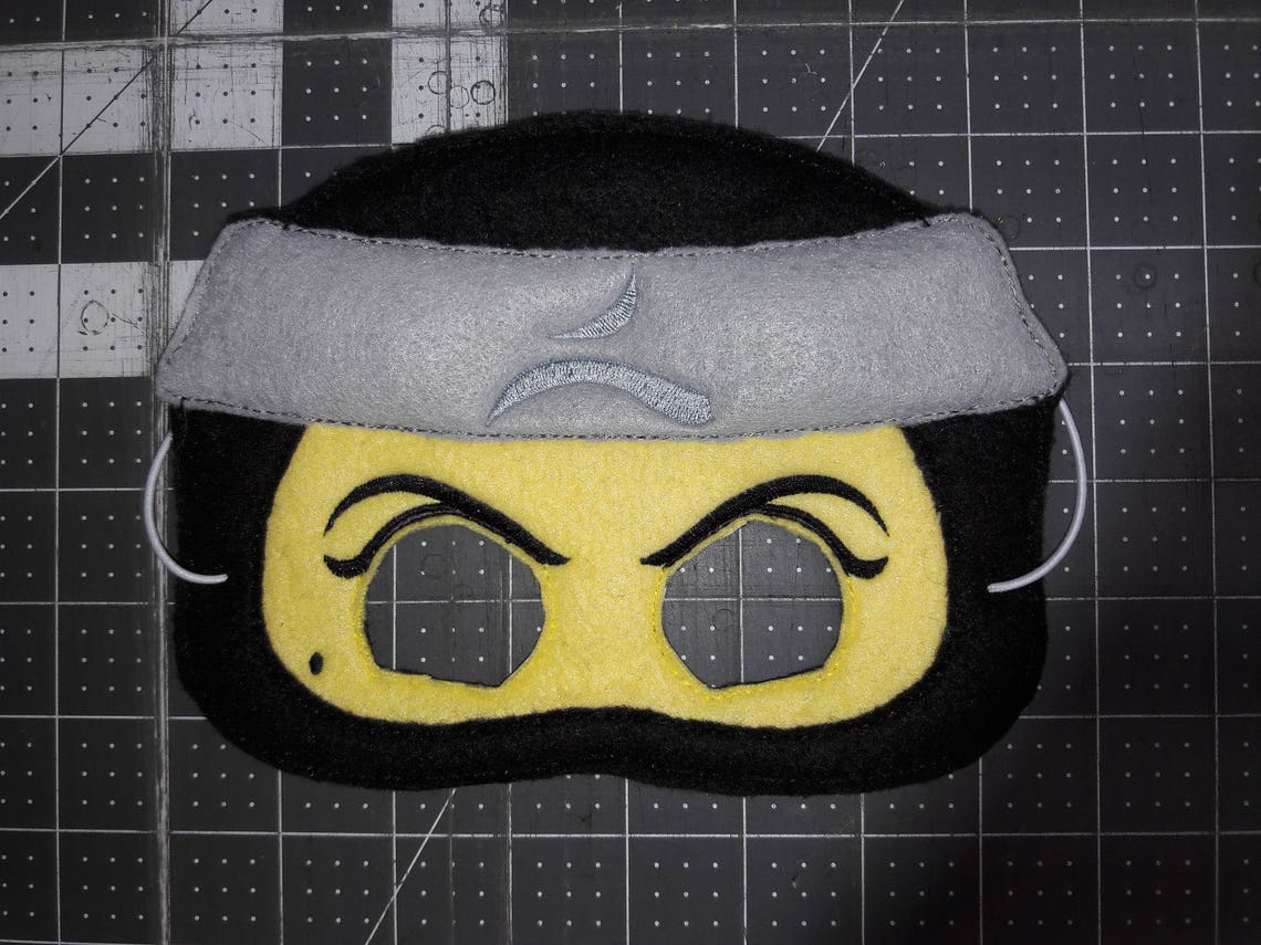 NEW Ninjago Masks Kai Nya Zane Lloyd Zane Cole Jay - Etsy