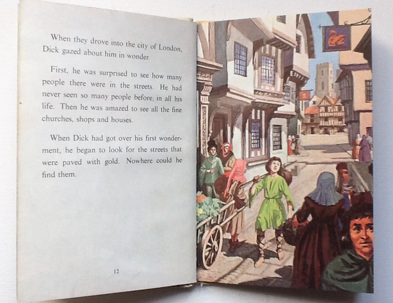 Ladybird Dick Whittington Book First Edition Well Loved Etsy