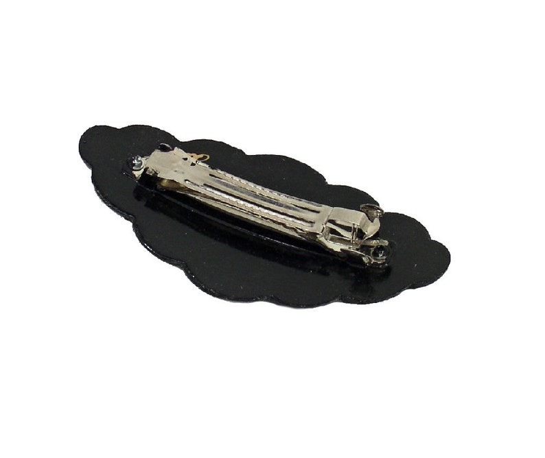 Russian Lacquer Barrette Hair Clip 0941 | Etsy