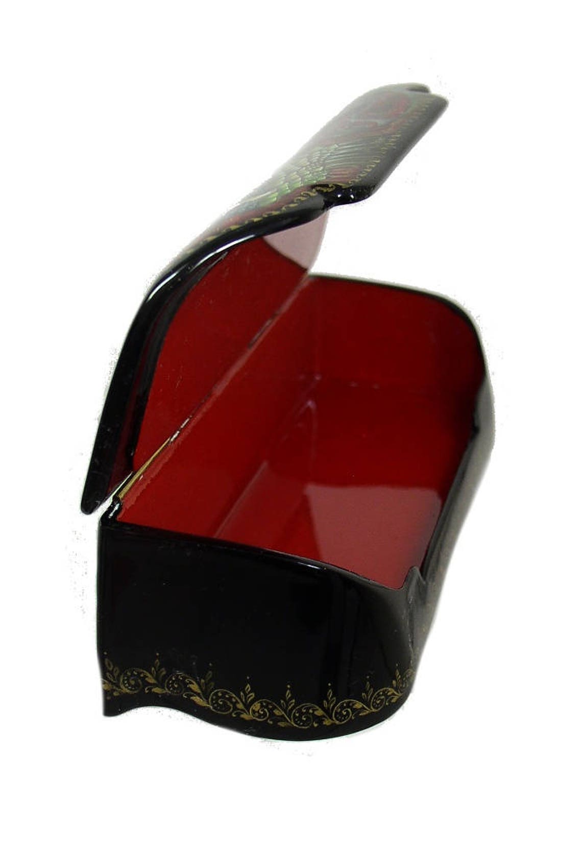 Kholui Russian Lacquer Box the FEATHER of the FIREBIRD 4079 | Etsy