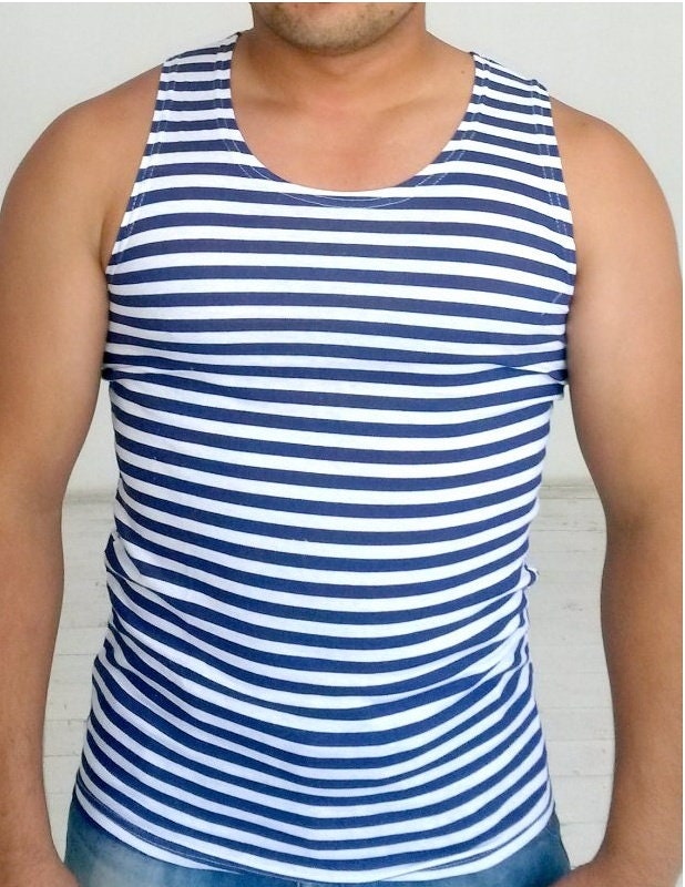 Striped TANK TOP Russian USSR Soviet Military Uniform Marines - Etsy