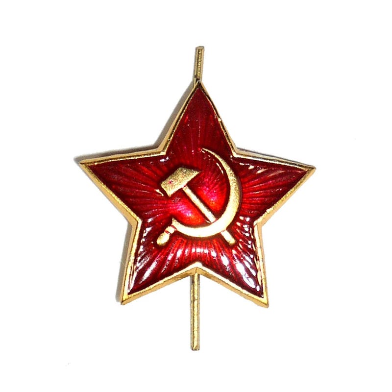 Ussr Star Pin - Etsy