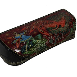 Kholui Russian Lacquer Box the FEATHER of the FIREBIRD 4079 - Etsy