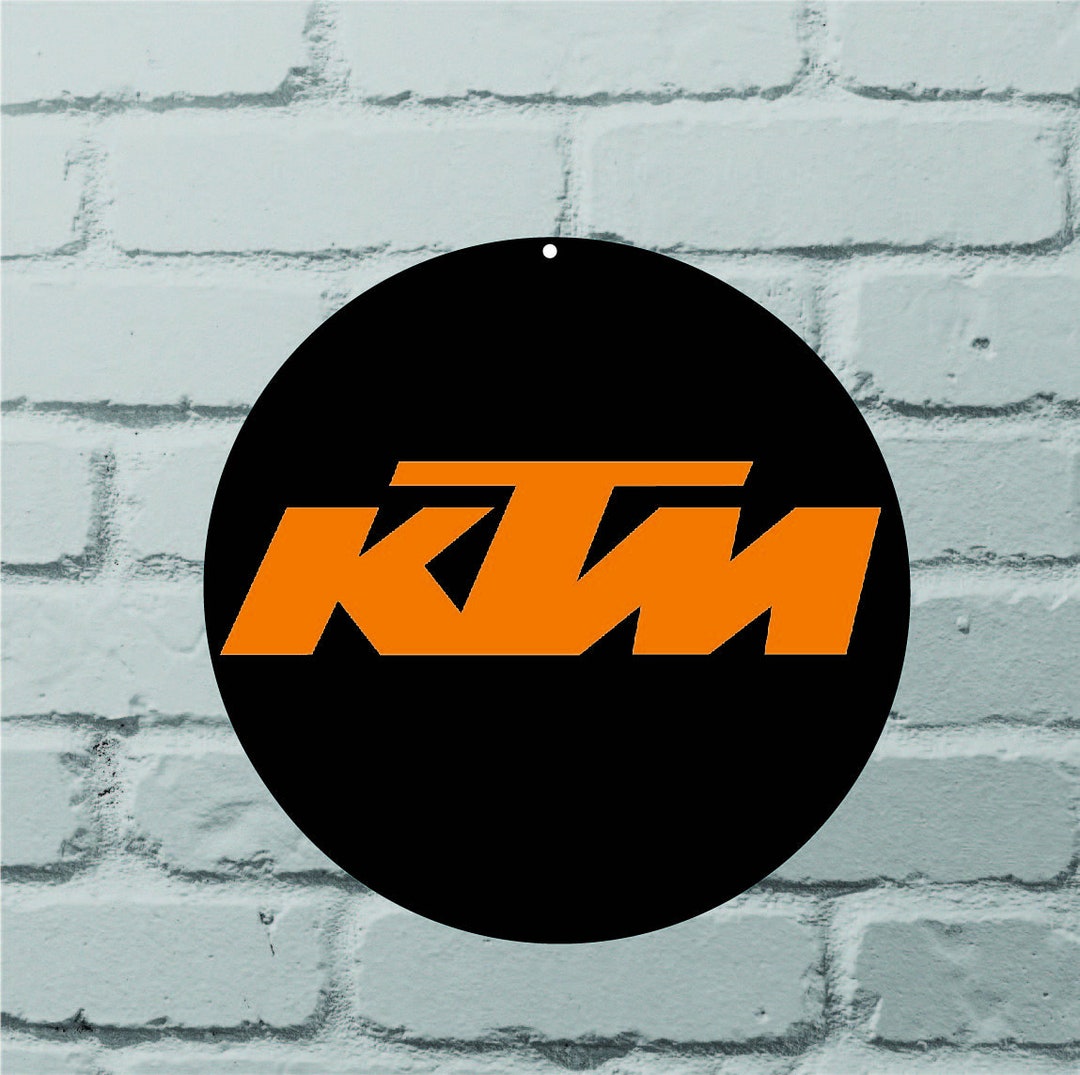 KTM Motorcycle Aluminium Metal Sign Free Shipping - Etsy