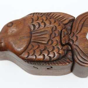 Koi Fish Wooden Puzzle Box - Etsy