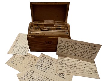 Handwritten Box - Etsy