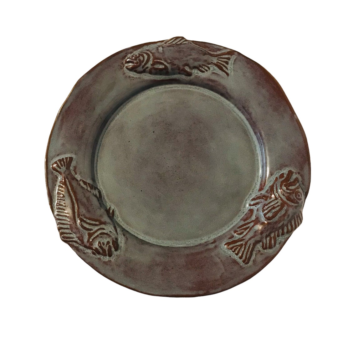 Thora Ovenware Ceramic Terracotta Fish Plate - Etsy